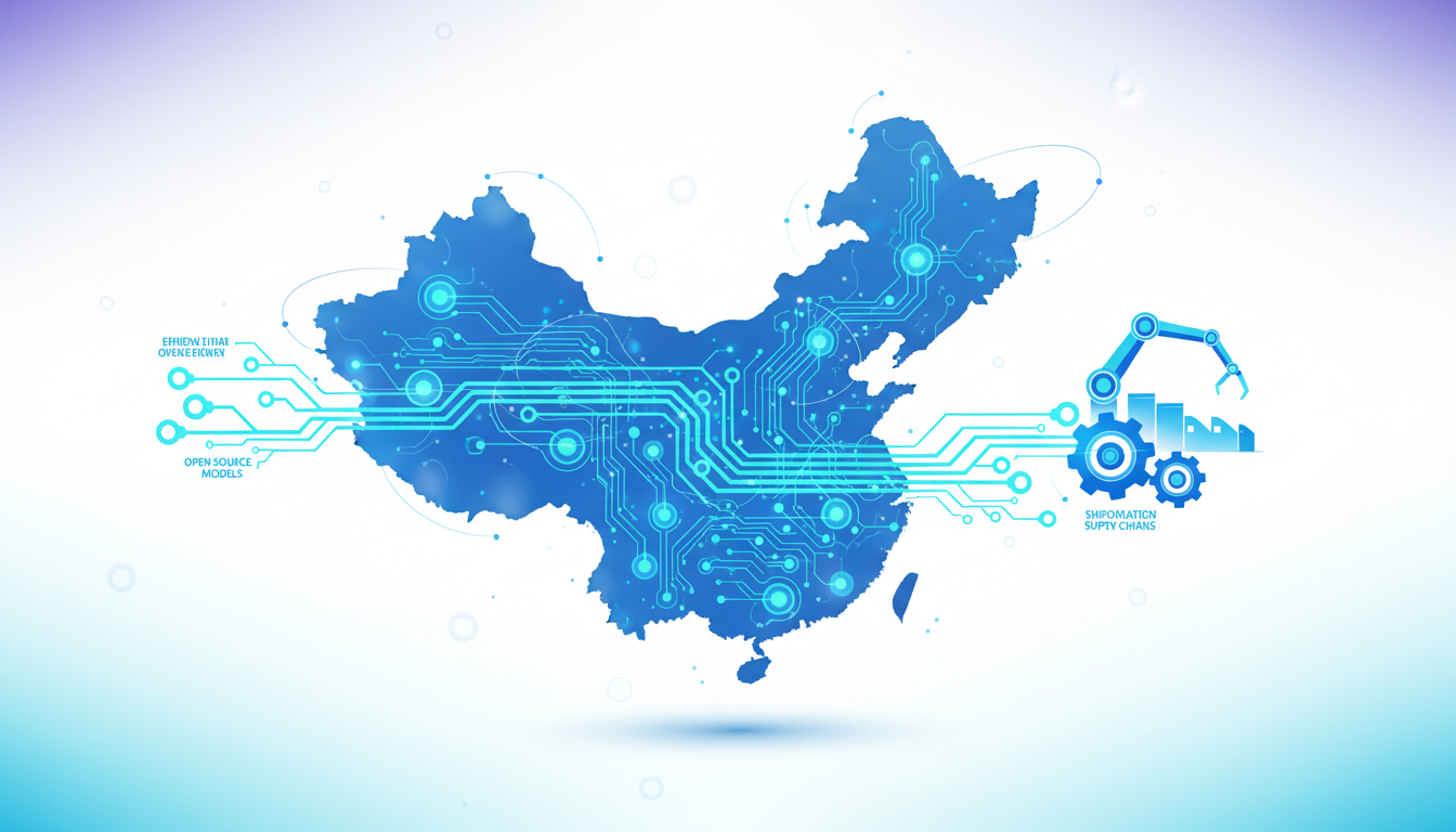 China's AI Pivot: Open-Source Efficiency in Global Race